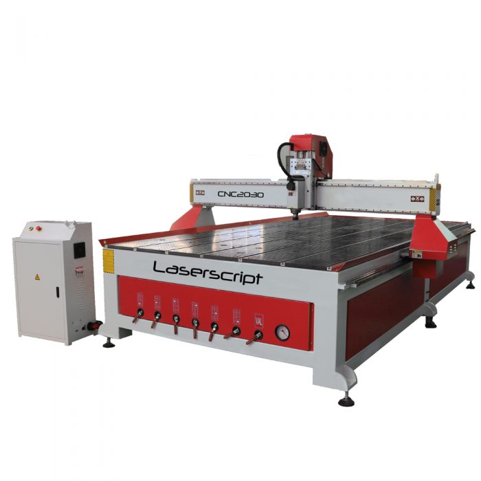 CNC2030 | 3kw CNC Router | 2000mm x 3000mm | Laserscript